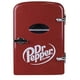 Dr Pepper Electric Beverage Refrigerator, Portable 6-Can Mini Fridge ...