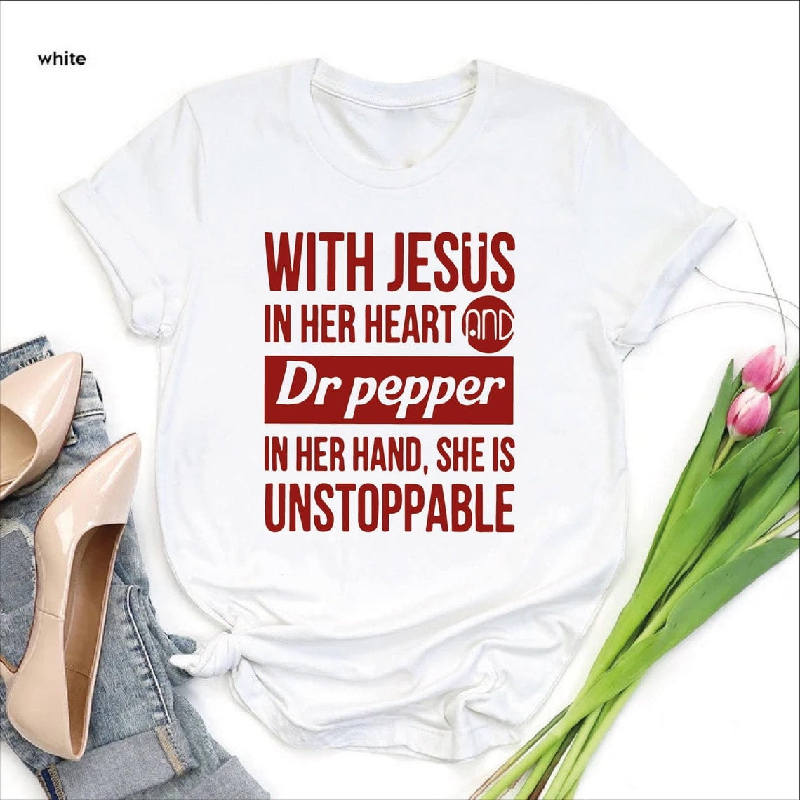 Dr Pepper Shirt,Gift for Her,Dr Pepper Gift for Women,Jesus and Dr ...