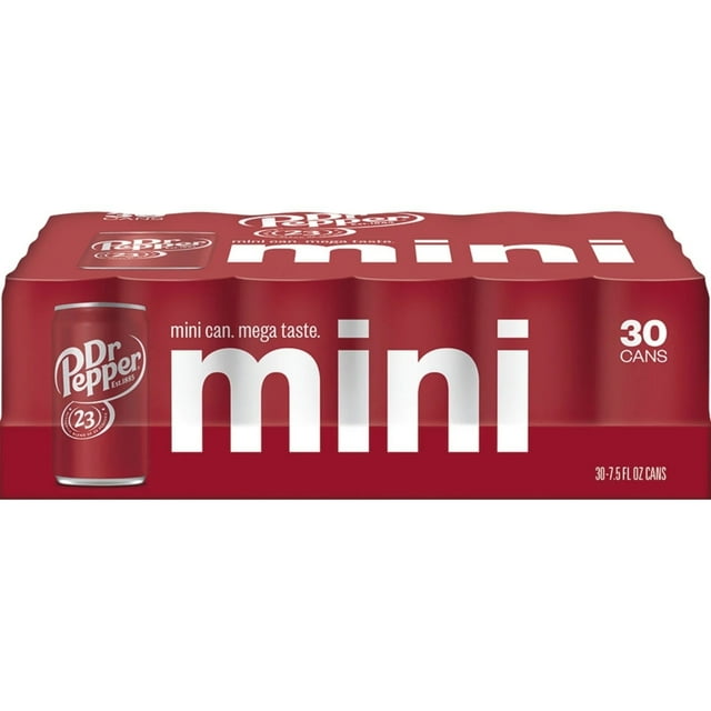 Dr Pepper Cream Soda, 7.5 Fluid Ounce Can (Pack of 30) - Walmart.com