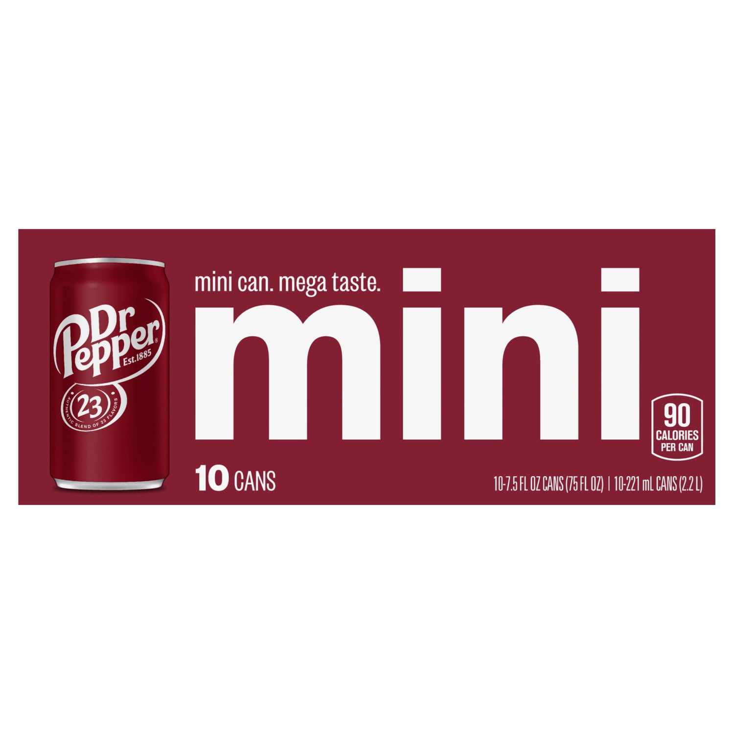 Dr. Pepper Mini Cans in Soda Pop - Walmart.com