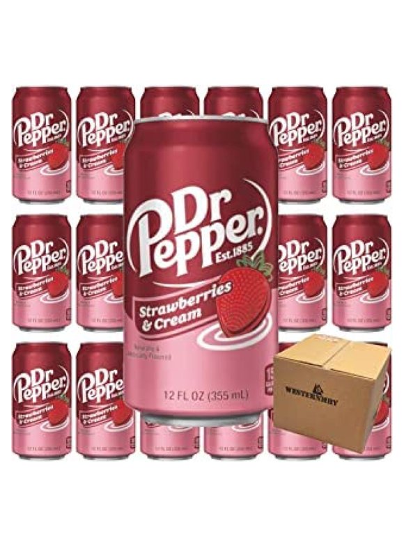 Dr Pepper Cream Soda in Dr Pepper - Walmart.com