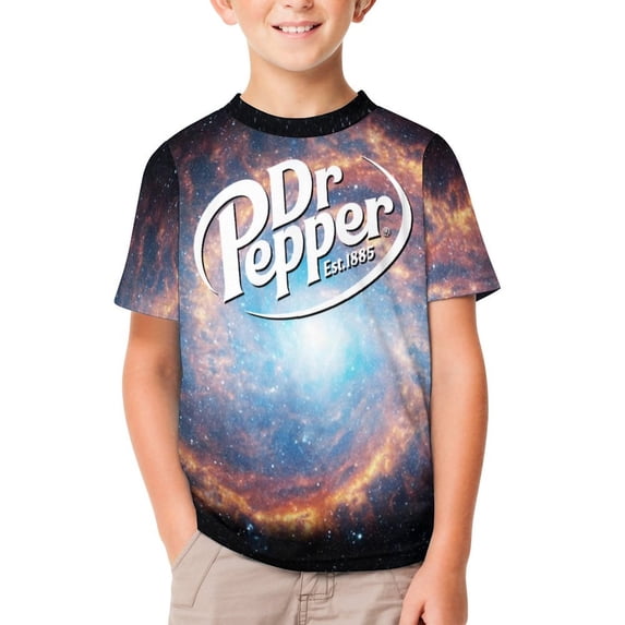 Dr Pepper T-Shirt for Boys And Girls, Funny Short Sleeve Shirts for ...