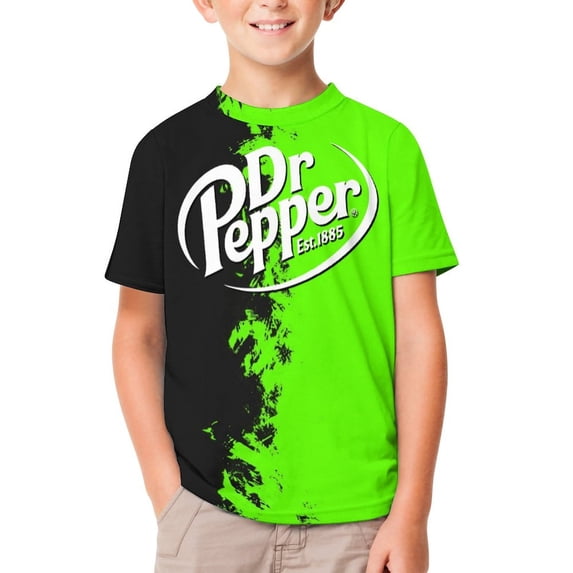 Dr Pepper T-Shirt for Boys And Girls, Funny Short Sleeve Shirts for ...