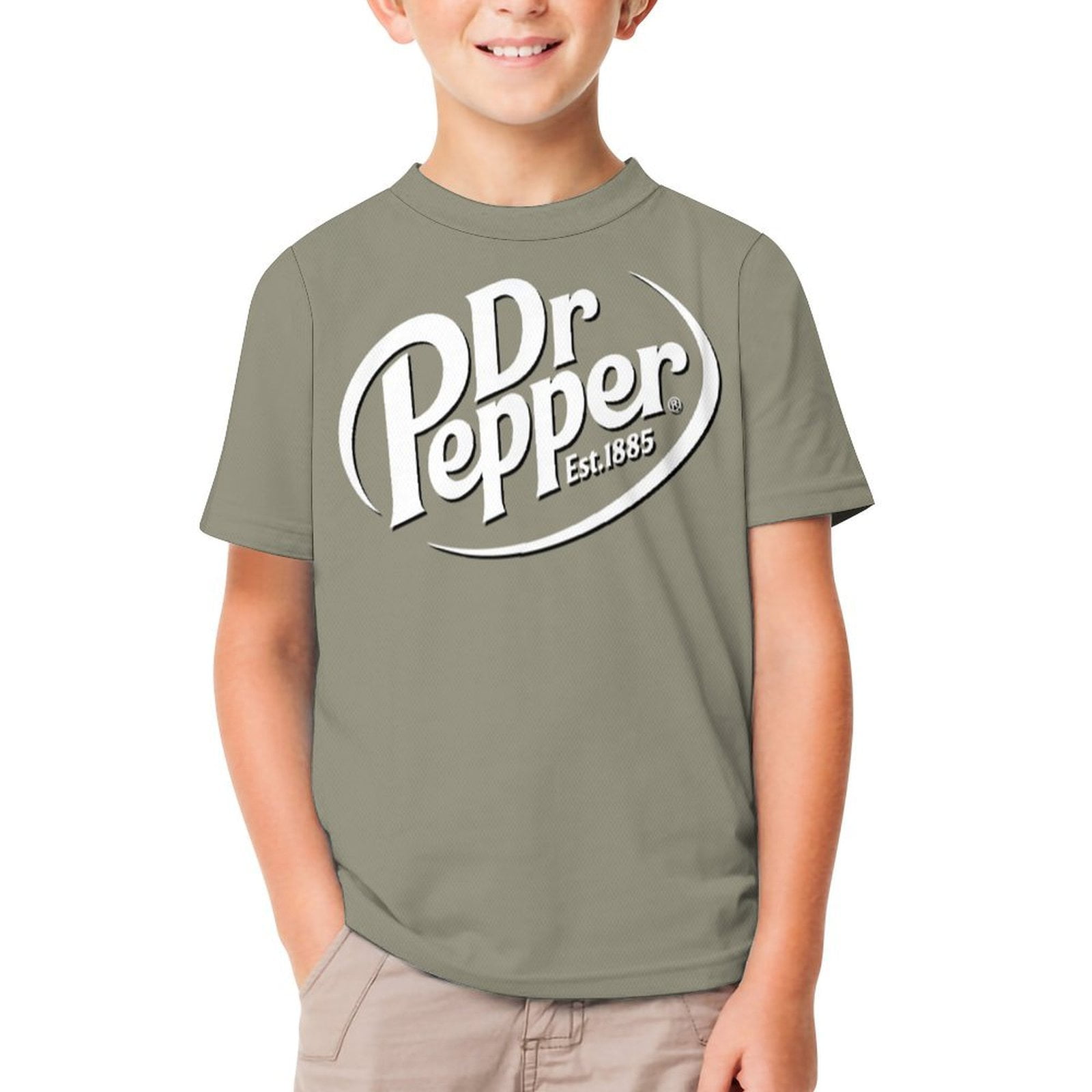 Dr Pepper T-Shirt for Boys And Girls, Funny Short Sleeve Shirts for ...