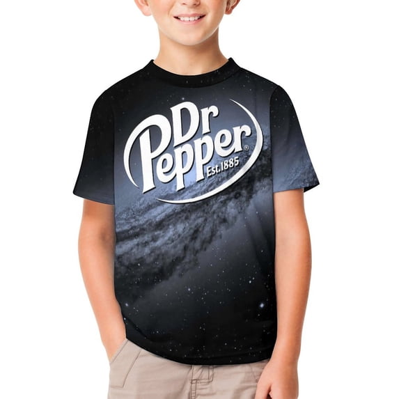 Dr Pepper T-Shirt for Boys And Girls, Funny Short Sleeve Shirts for ...