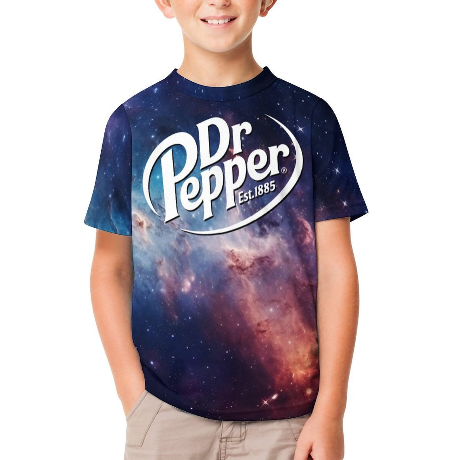 Dr Pepper T-Shirt for Boys And Girls, Funny Short Sleeve Shirts for ...