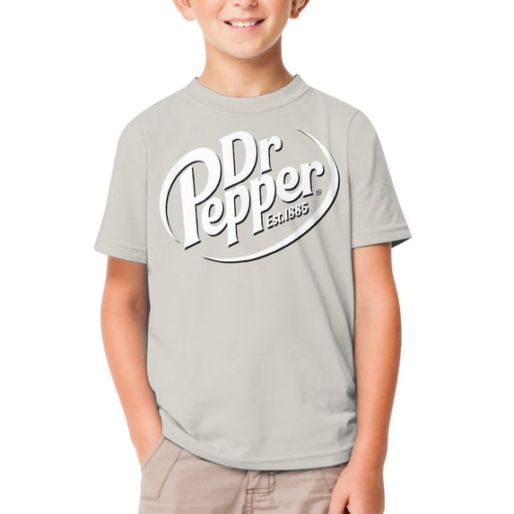 Dr Pepper T-Shirt for Boys And Girls, Funny Short Sleeve Shirts for ...