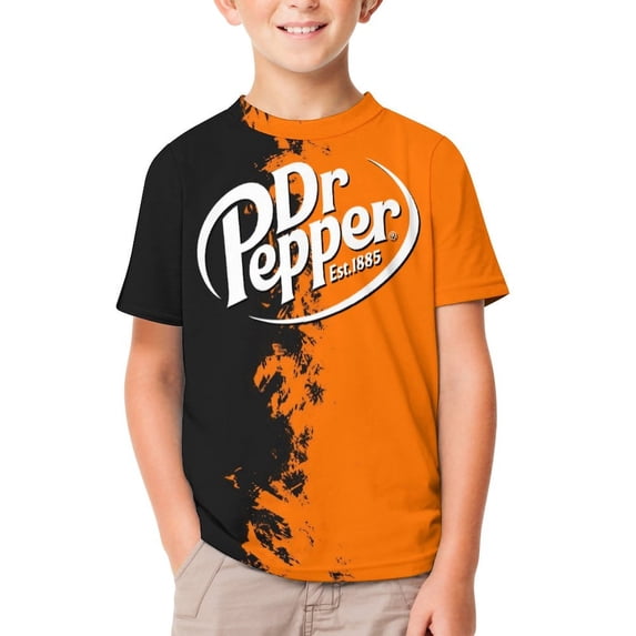 Dr Pepper T-Shirt for Boys And Girls, Funny Short Sleeve Shirts for ...