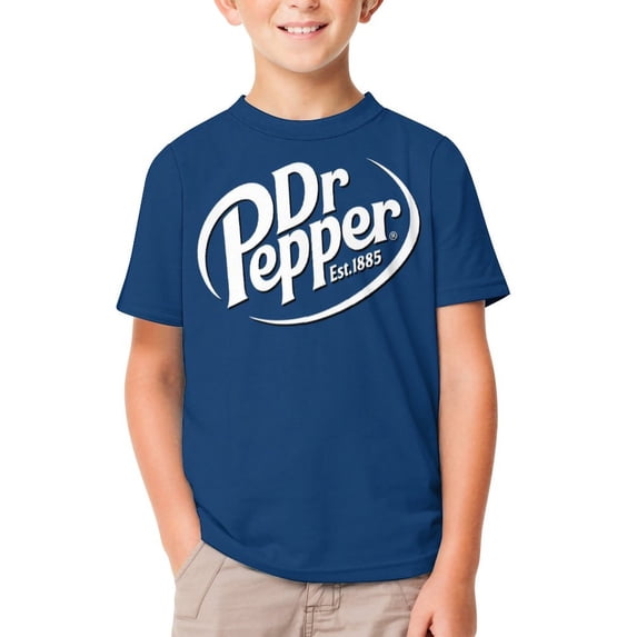 Dr Pepper T-Shirt for Boys And Girls, Funny Short Sleeve Shirts for ...