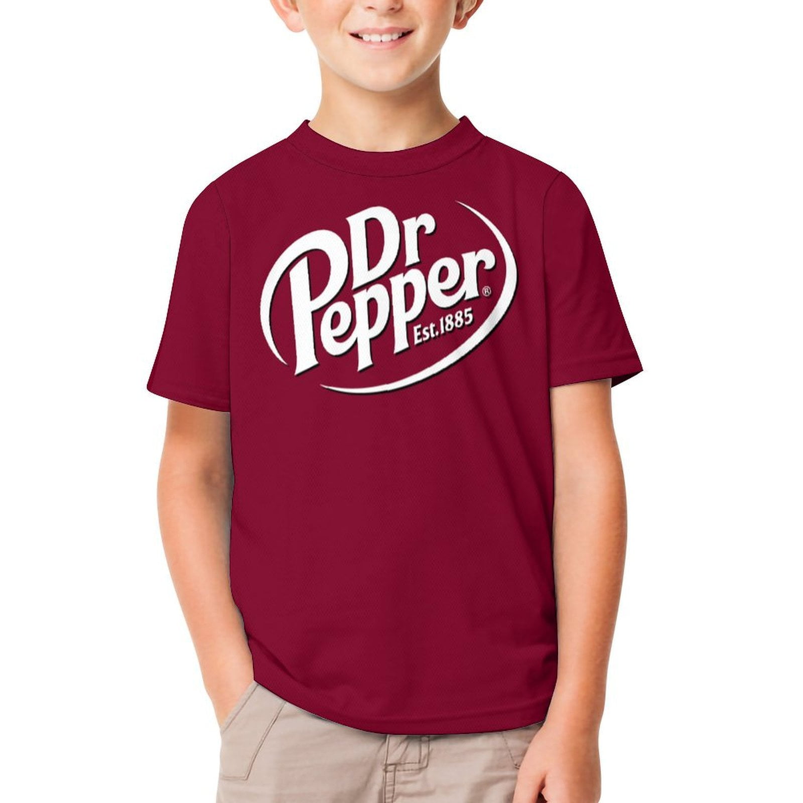 Dr Pepper T-Shirt for Boys And Girls, Funny Short Sleeve Shirts for ...