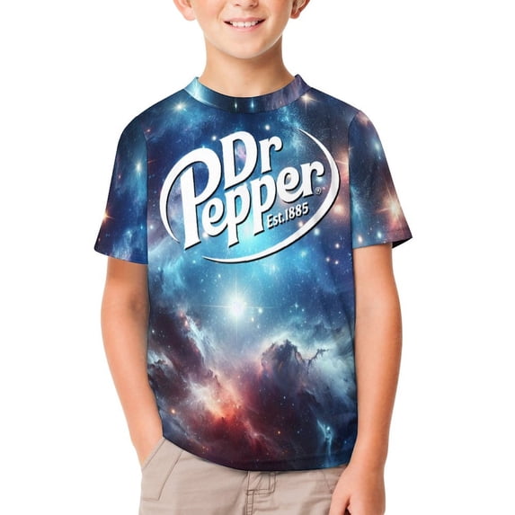 Dr Pepper T-Shirt for Boys And Girls, Funny Short Sleeve Shirts for ...