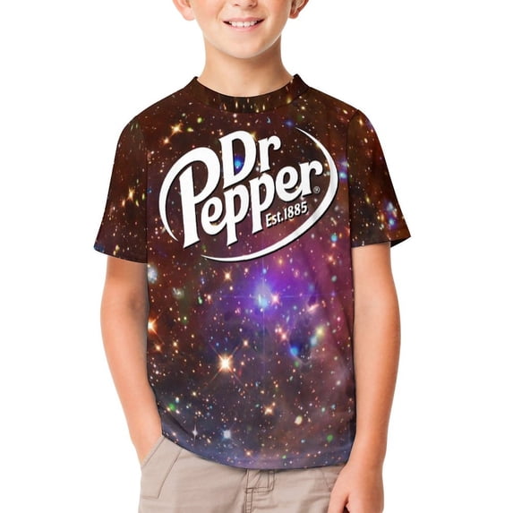 Dr Pepper T-Shirt for Boys And Girls, Funny Short Sleeve Shirts for ...