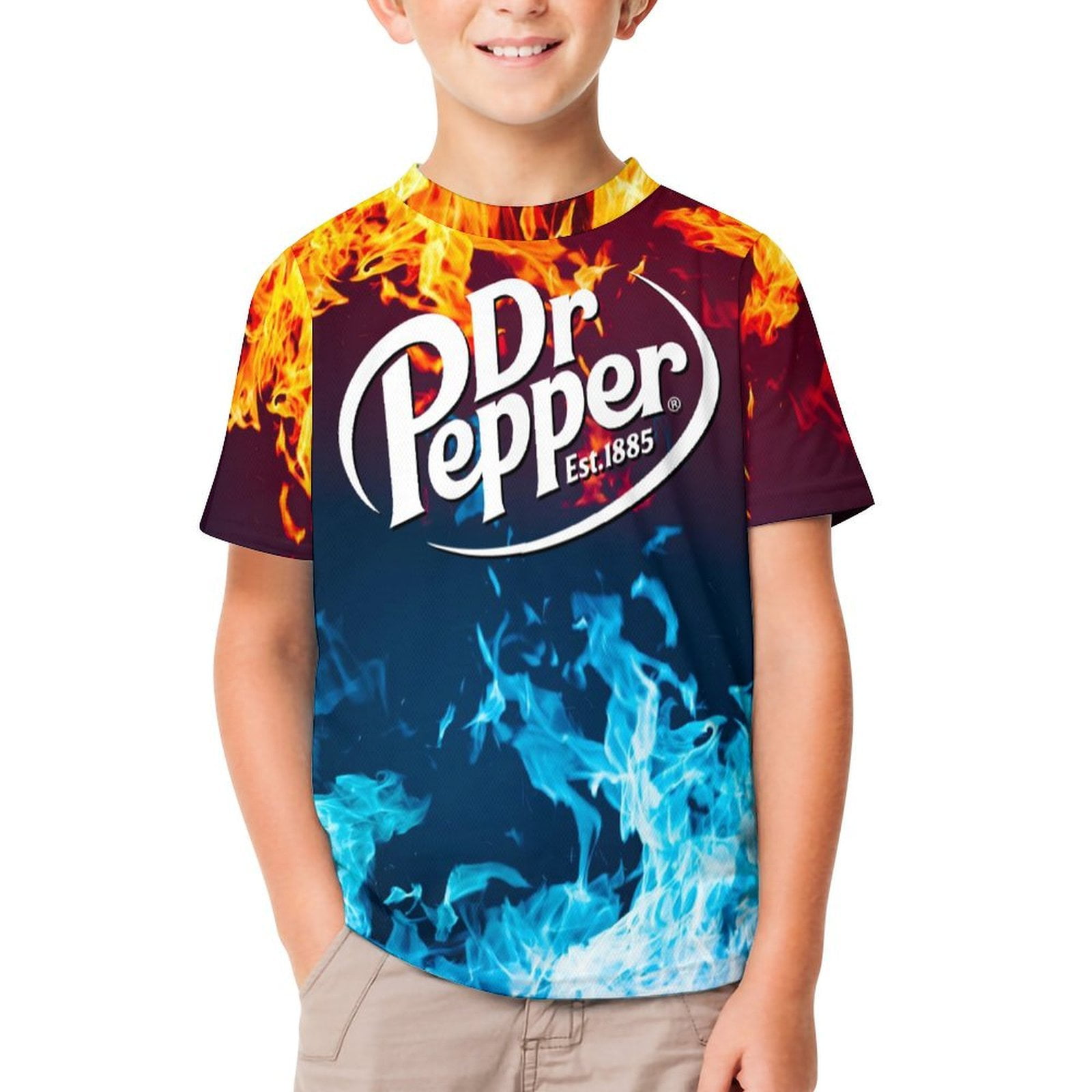 Dr Pepper T-Shirt for Boys And Girls, Funny Short Sleeve Shirts for ...