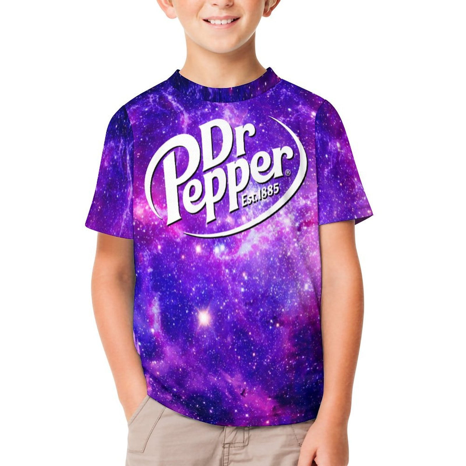 Dr Pepper T-Shirt for Boys And Girls, Funny Short Sleeve Shirts for ...