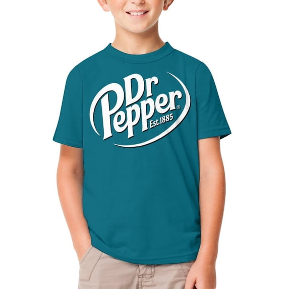 Dr Pepper T-Shirt for Boys And Girls, Funny Short Sleeve Shirts for ...