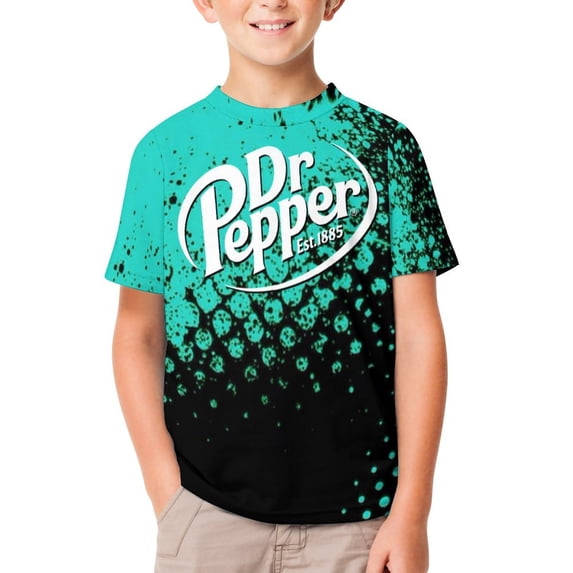 Dr Pepper T-Shirt for Boys And Girls, Funny Short Sleeve Shirts for ...