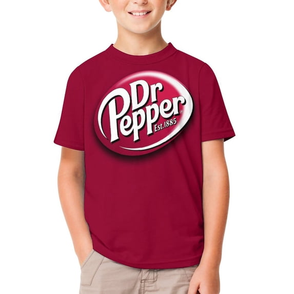 Dr Pepper T-Shirt for Boys And Girls, Funny Short Sleeve Shirts for ...