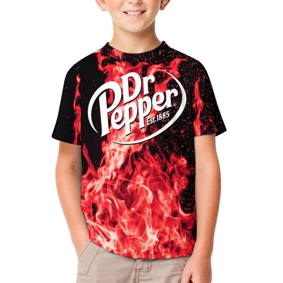 Dr Pepper T-Shirt for Boys And Girls, Funny Short Sleeve Shirts for ...