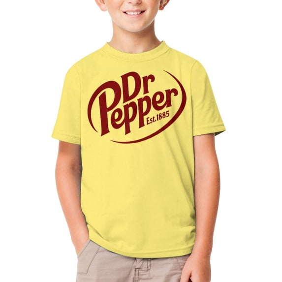 Dr Pepper T-Shirt for Boys And Girls, Funny Short Sleeve Shirts for ...