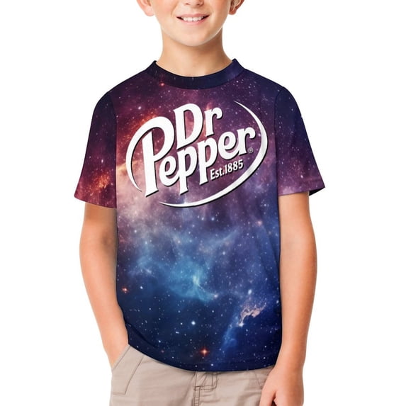 Dr Pepper T-Shirt for Boys And Girls, Funny Short Sleeve Shirts for ...