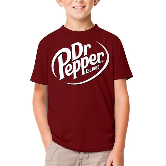 Dr Pepper T-Shirt for Boys And Girls, Funny Short Sleeve Shirts for ...