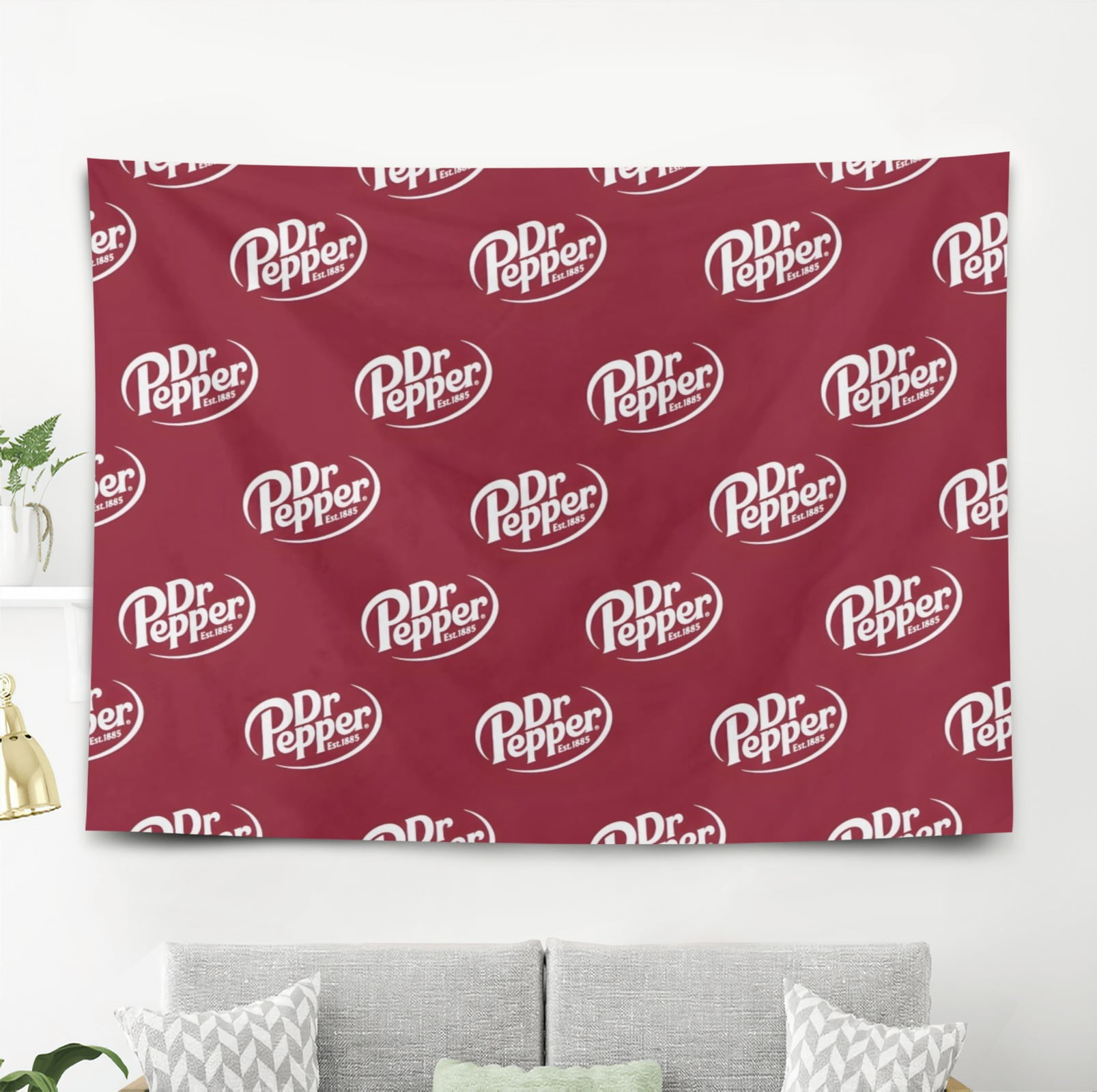 Dr Pepper-Theme Anti-pilling Tapestry Gift Wall Hanging Backdrop for ...