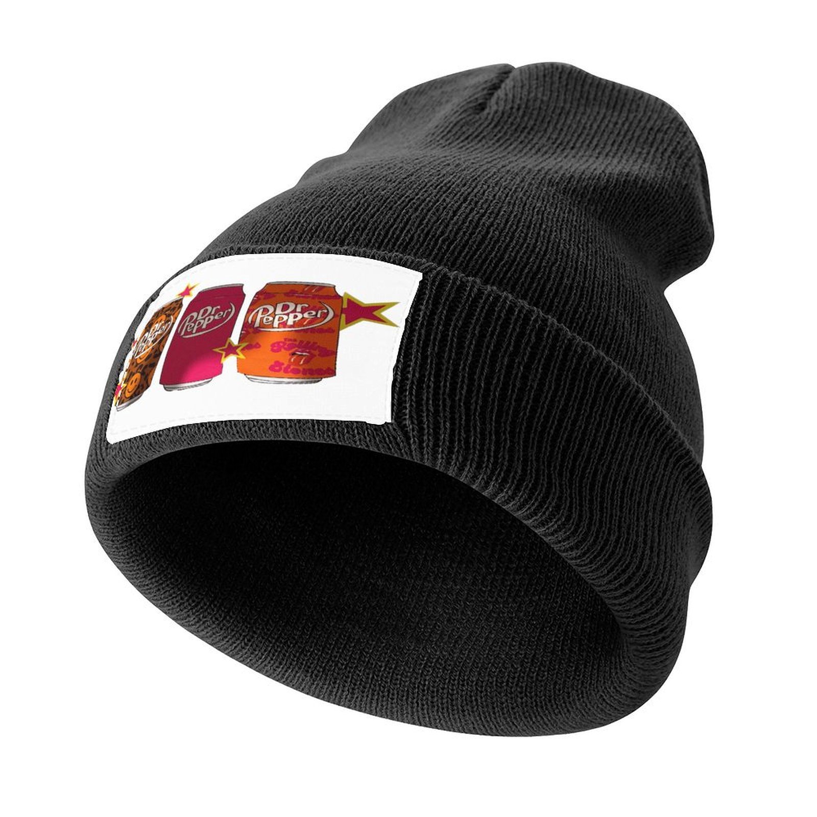 Dr Pepper Thermal Knitted Hat Beanie Soft & Stretchy Acrylic Hat for ...
