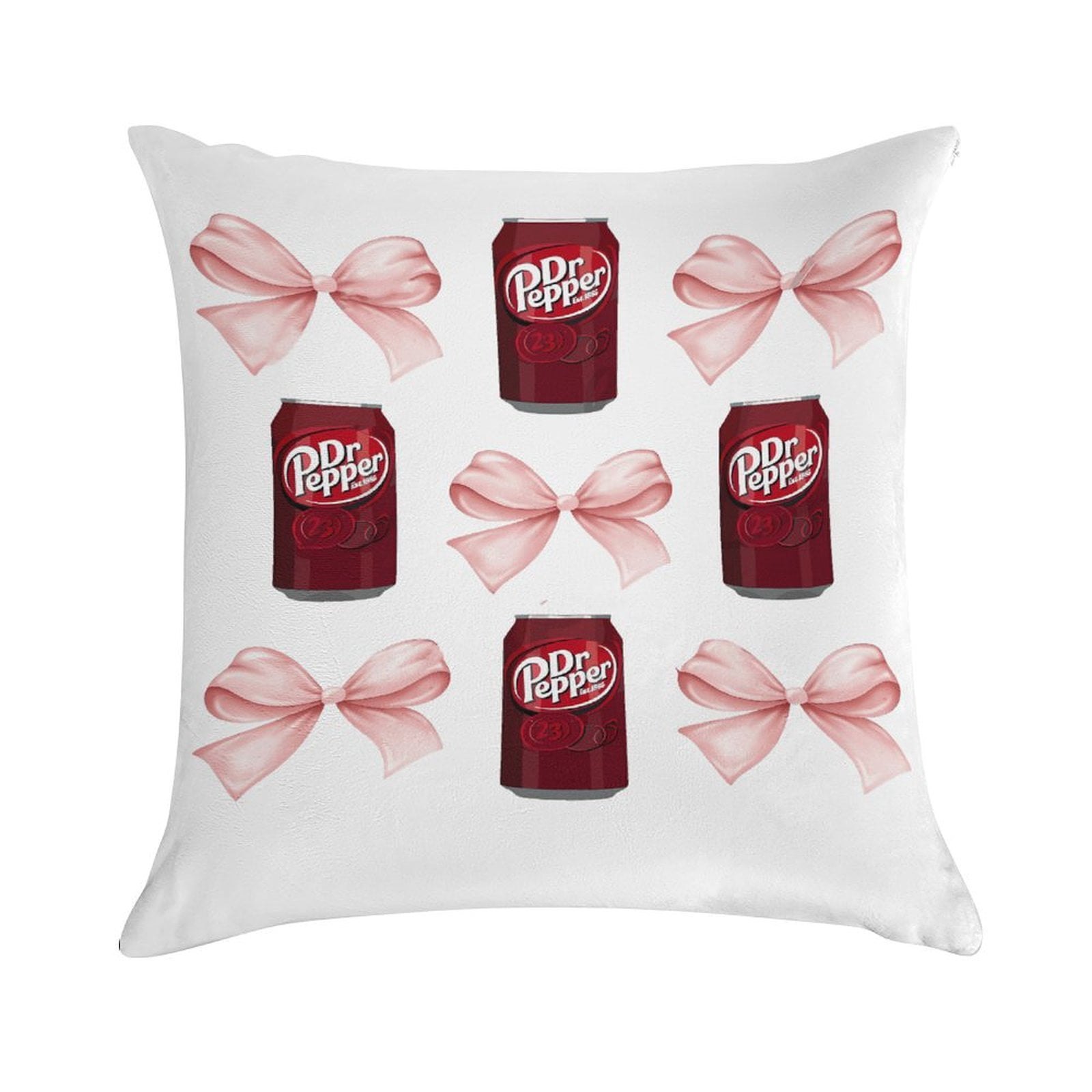 Dr Pepper Throw Pillow Covers Super Soft Pillow Covers Cushion Covers ...