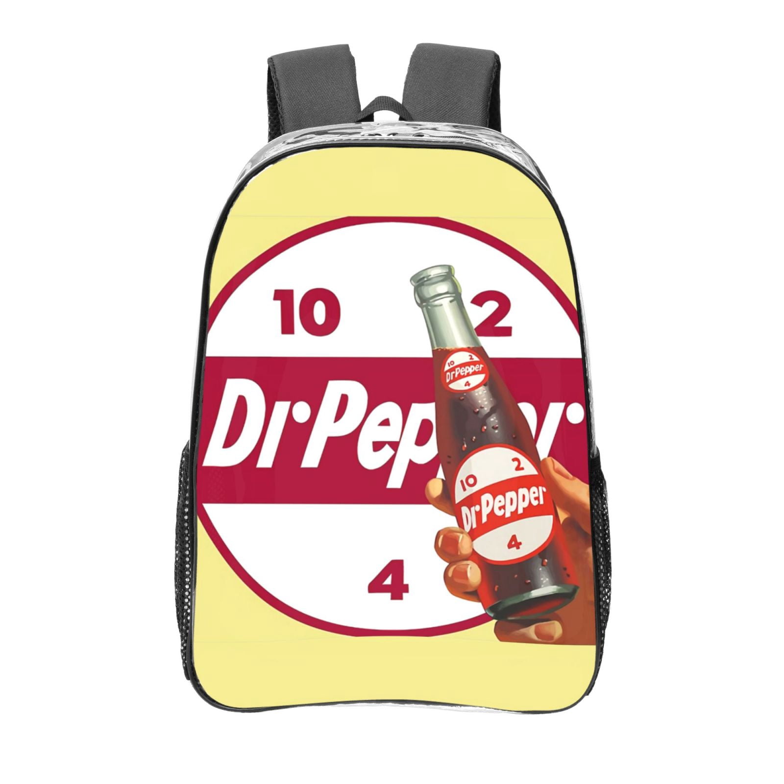 Dr.Pepper Transparent Backpack Fashion Travel Backpack Laptop Backpack ...