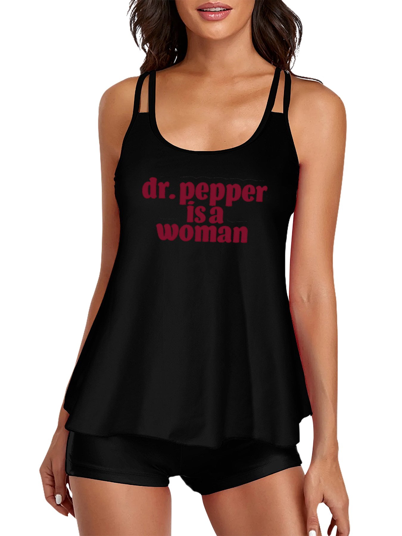 Dr Pepper Women's Two-Piece Detachable Bra And Panties Swimsuit Set ...