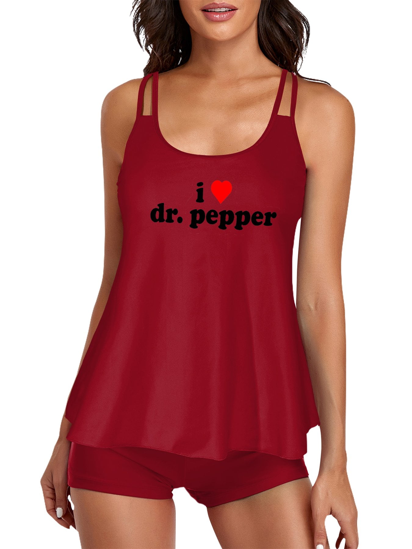 Dr Pepper Women's Two-Piece Detachable Bra And Panties Swimsuit Set ...