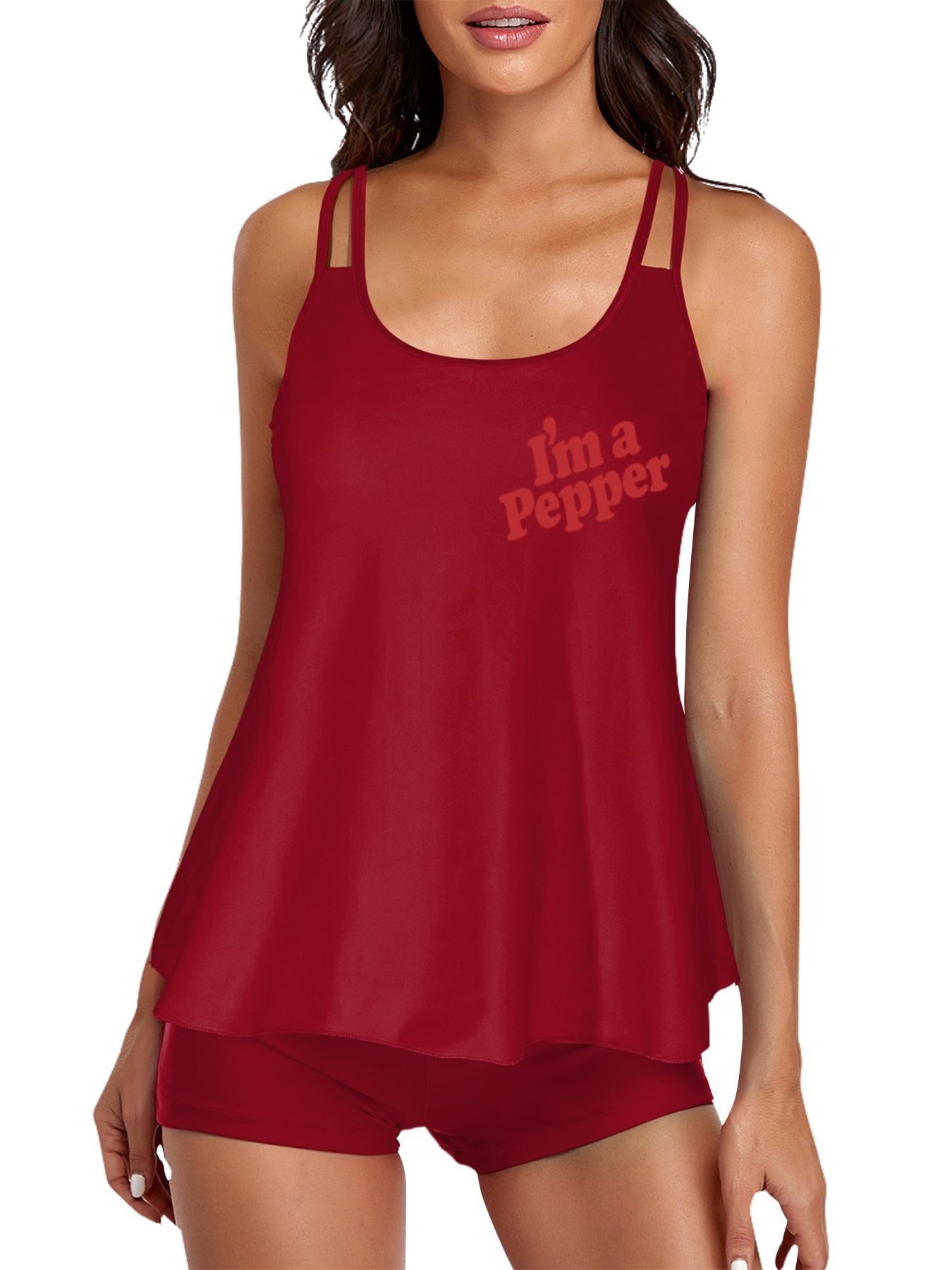 Dr Pepper Women's Two-Piece Detachable Bra And Panties Swimsuit Set ...