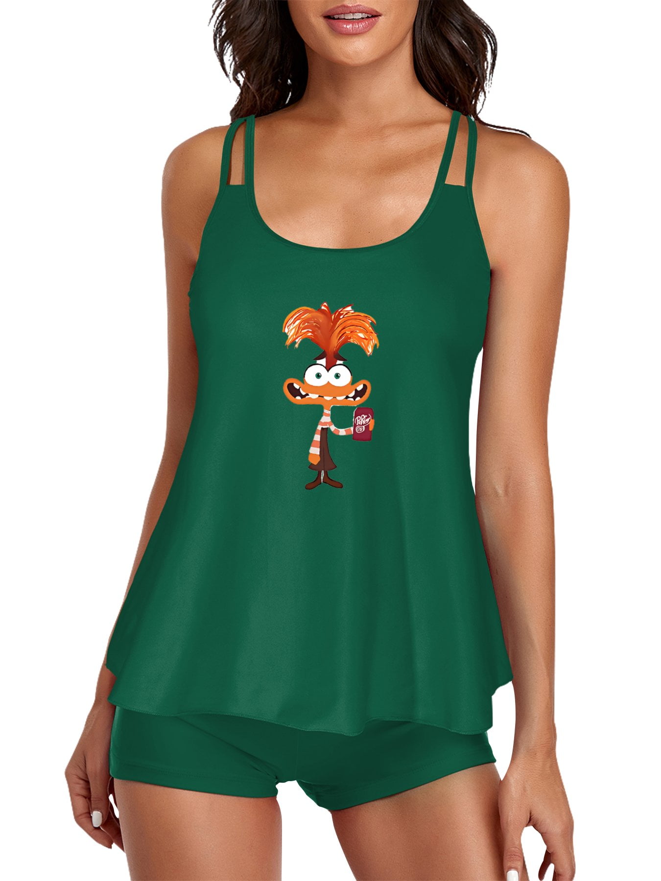 Dr Pepper Women's Two-Piece Detachable Bra And Panties Swimsuit Set ...