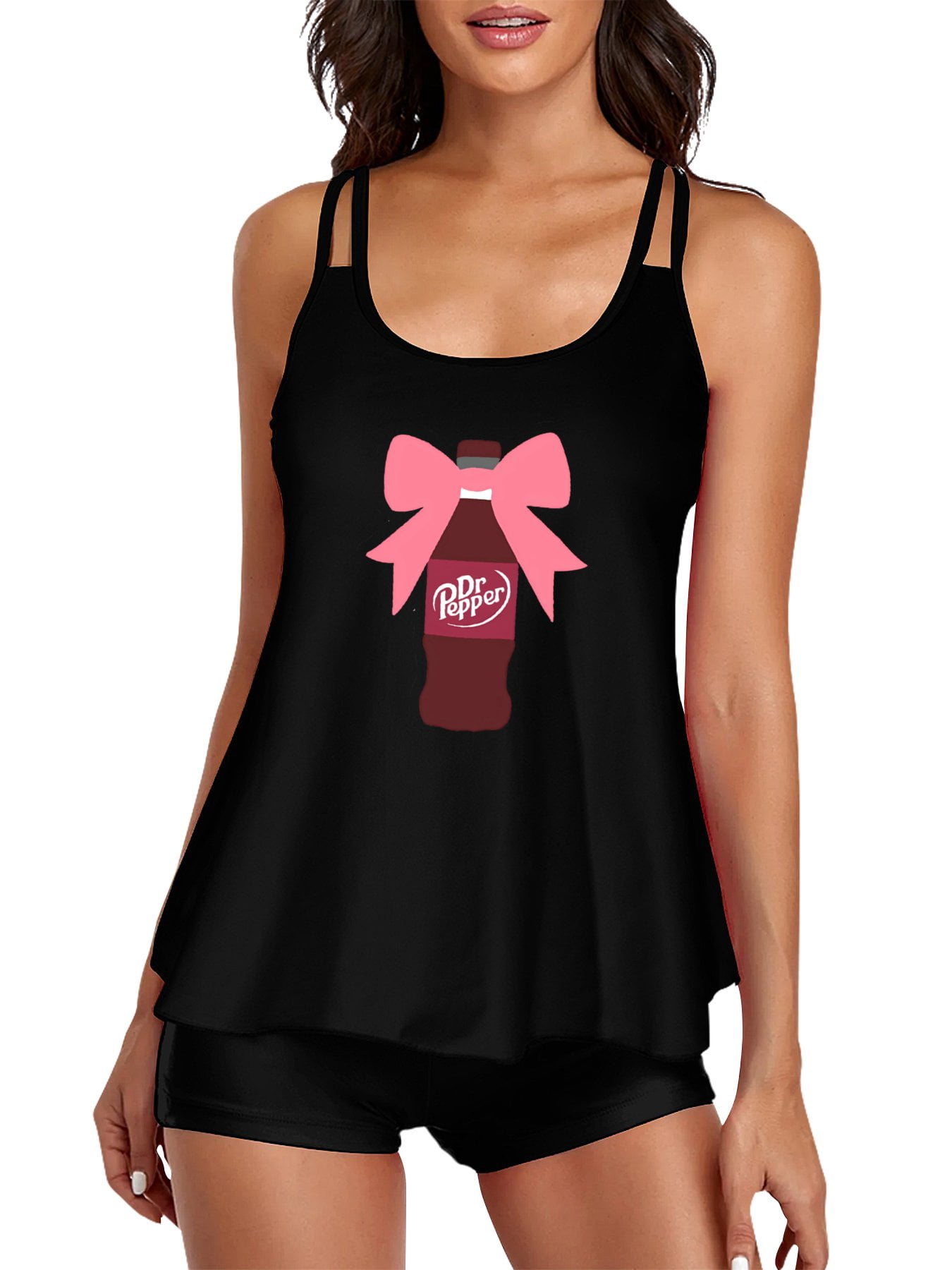 Dr Pepper Women's Two-Piece Detachable Bra And Panties Swimsuit Set ...