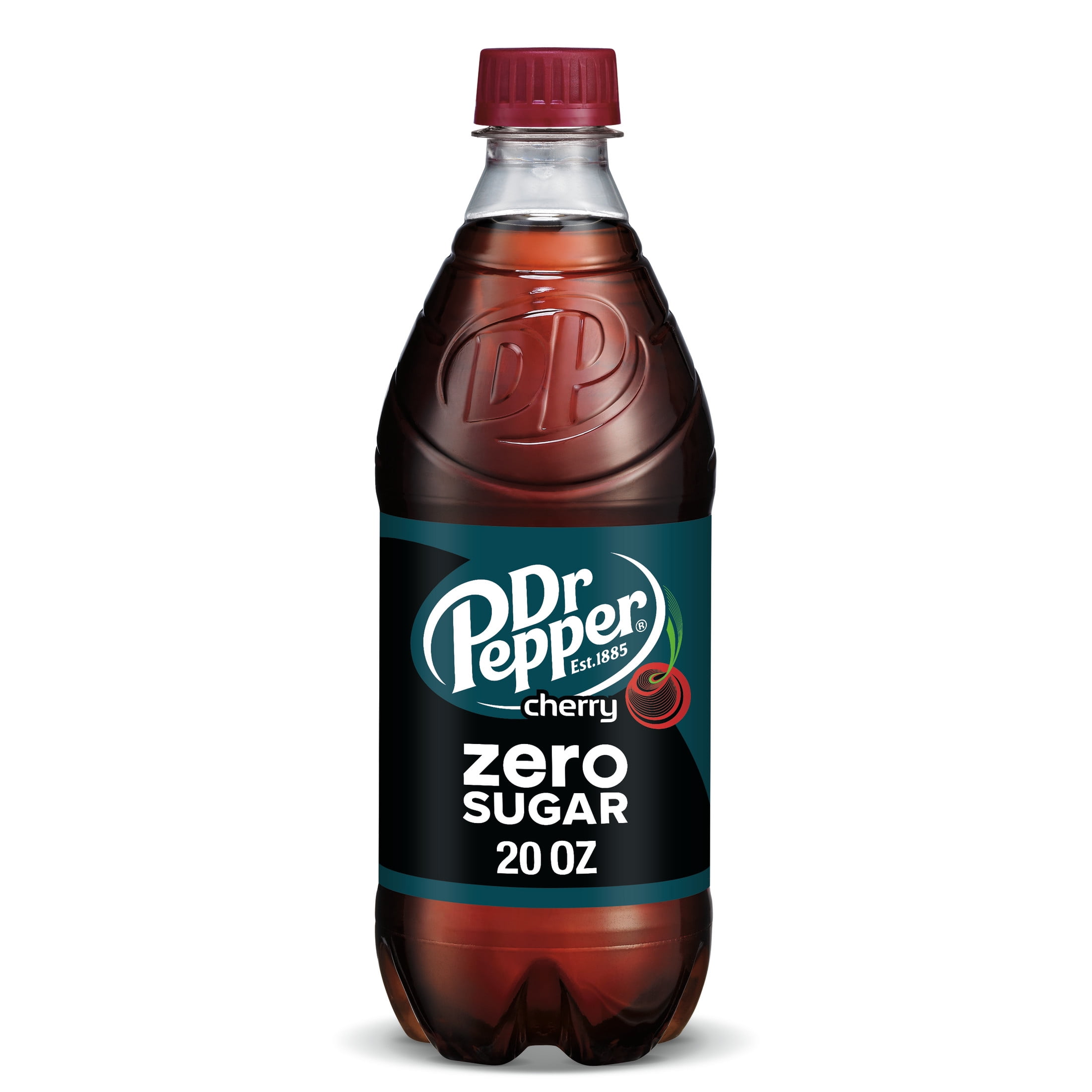 (4 pack) Dr Pepper Zero Sugar Cherry Cola Soda Pop, 20 fl oz, Bottle - Walmart.com