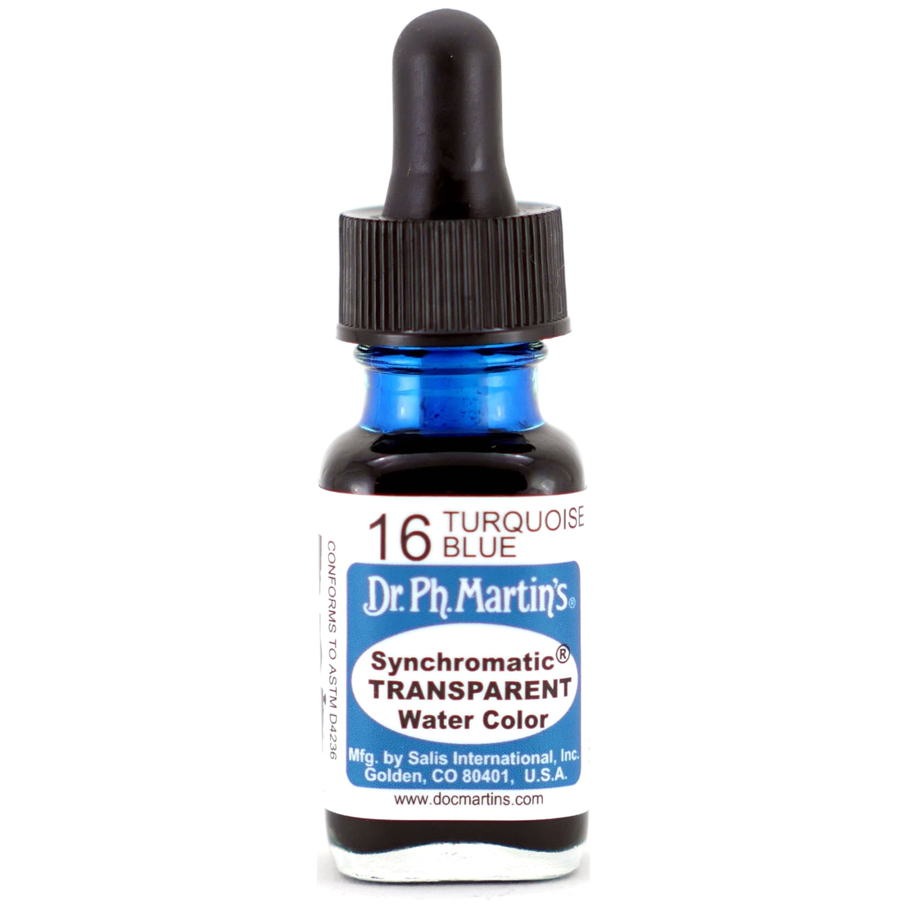 Dr. Ph. Martin's Synchromatic Transparent Water Color, 0.5 oz ...
