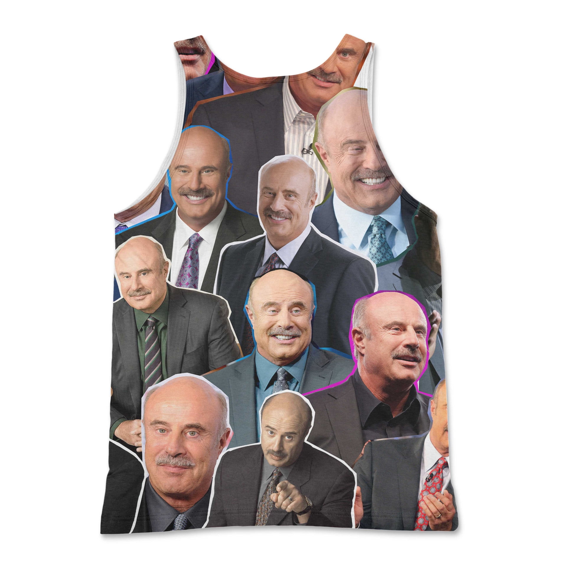 Dr. Phil Photo Collage Tank Top - Walmart.com