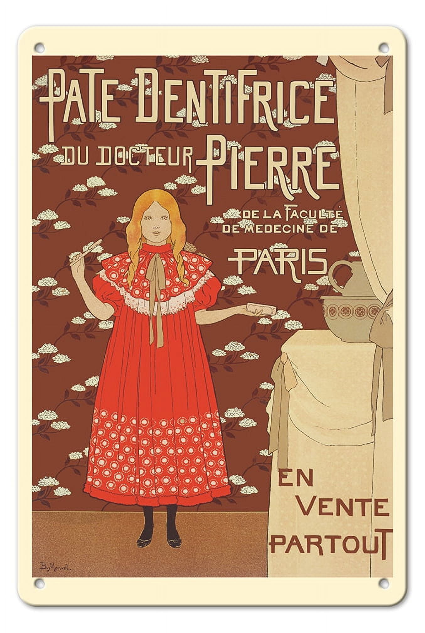 Dr. Pierre’s Toothpaste (Pate Dentifrice du Docteur) - Vintage French ...