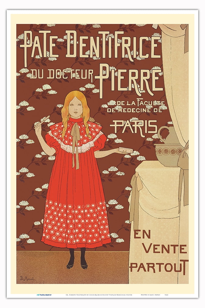 Dr. Pierre’s Toothpaste (Pate Dentifrice du Docteur) - Vintage French ...