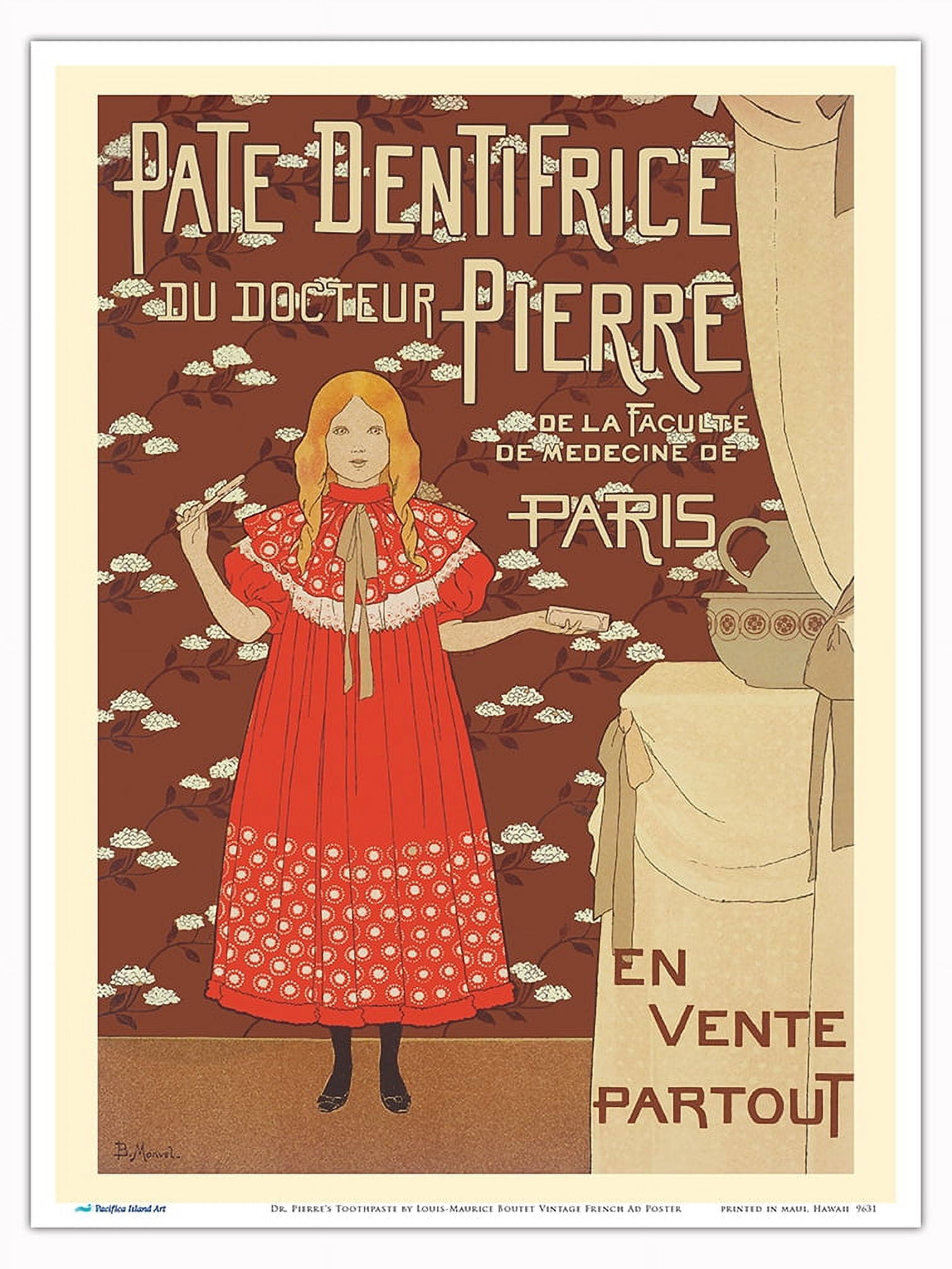 Dr. Pierre’s Toothpaste (Pate Dentifrice du Docteur) - Vintage French ...