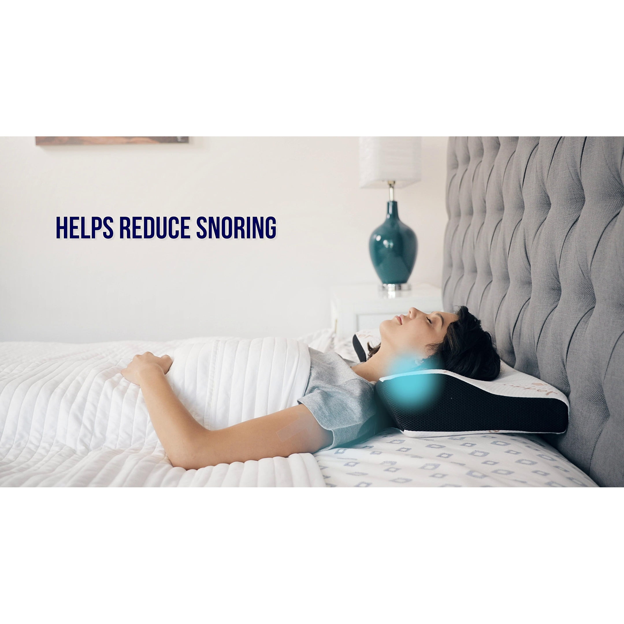 Dr Pillow The Copper Snore Relief pillow - Walmart.com