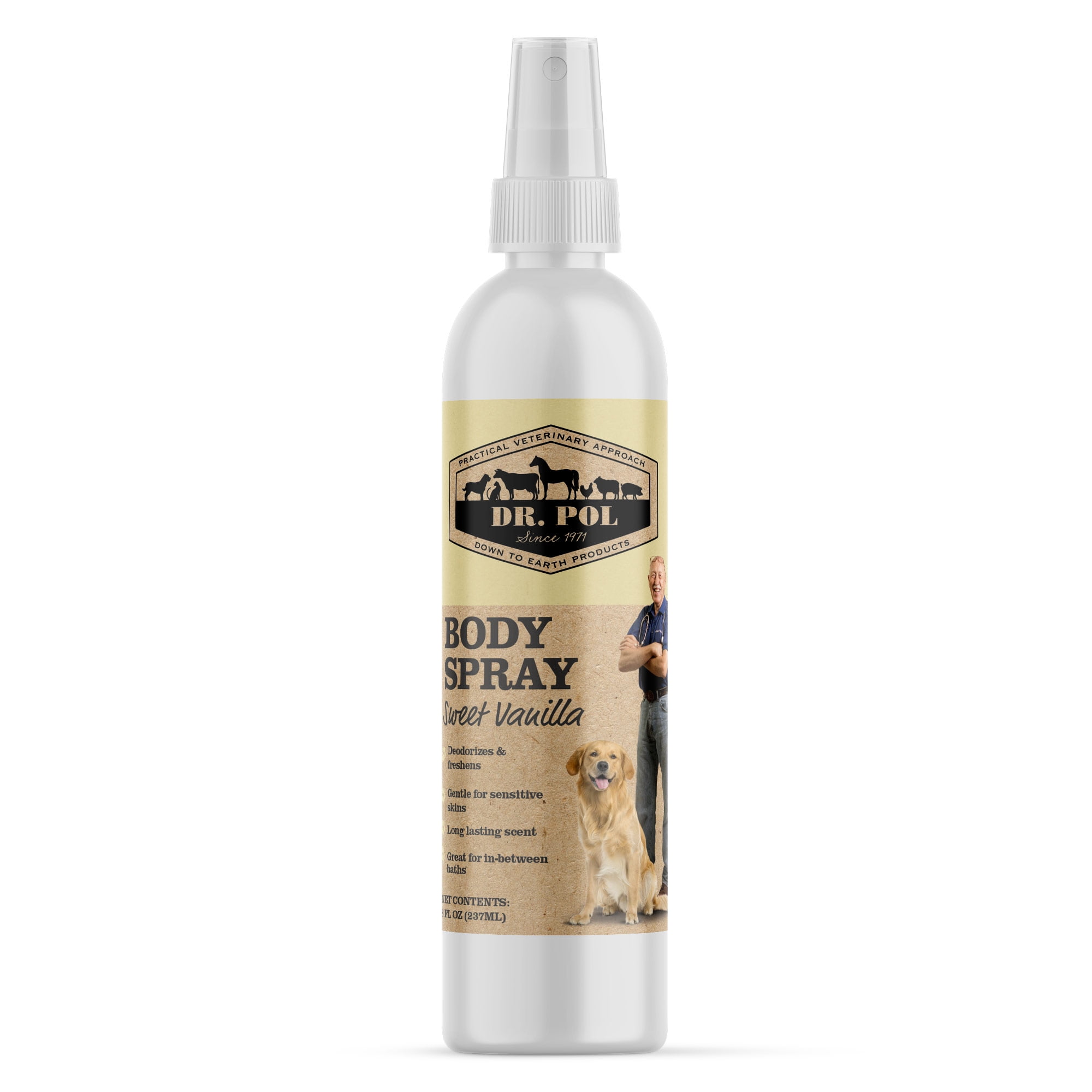 Dr. Pol Body Spray for Dogs and Cats 8 oz - Walmart.com