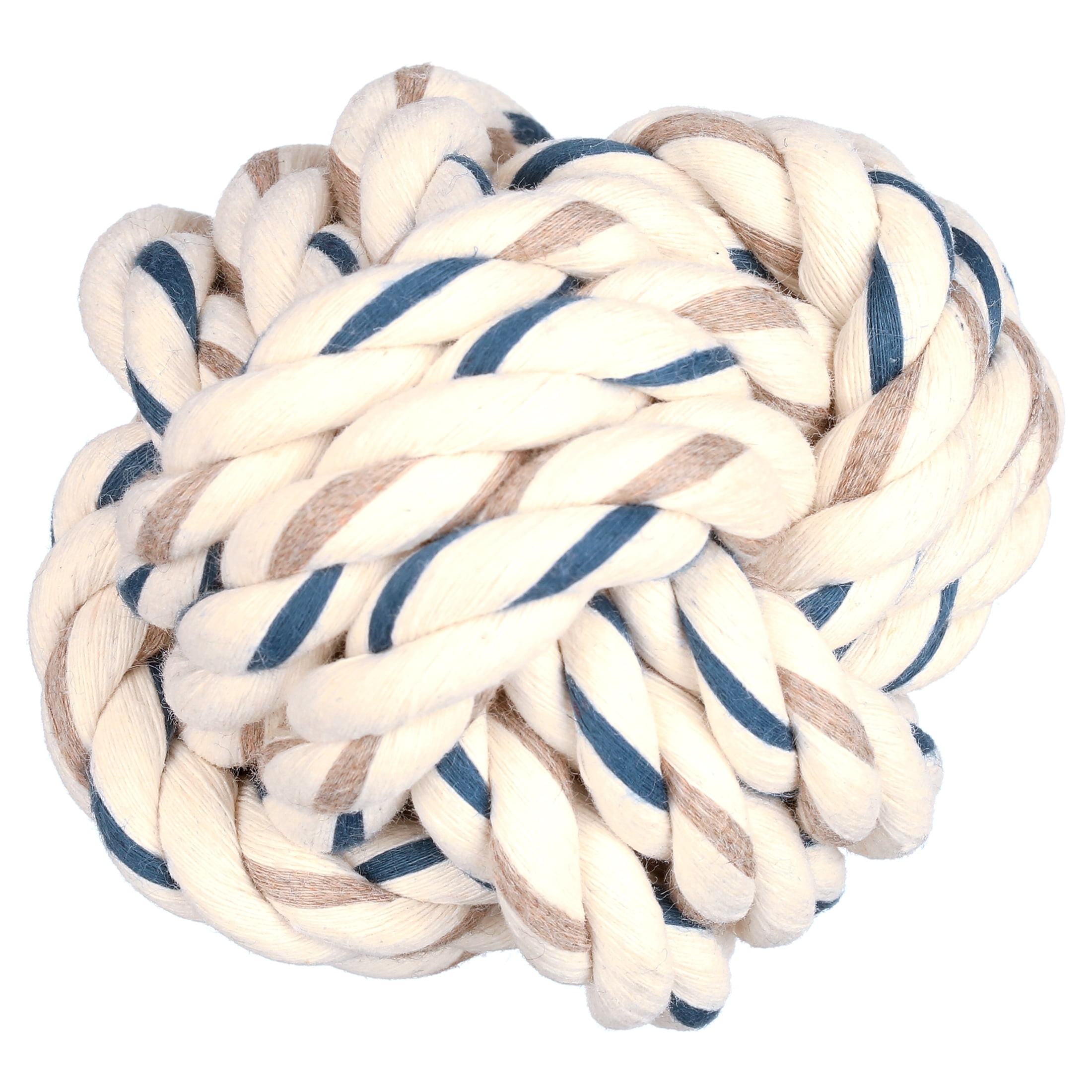 Dr. Pol Cotton Knotted Rope Ball Fetch Dog Toy - Walmart.com