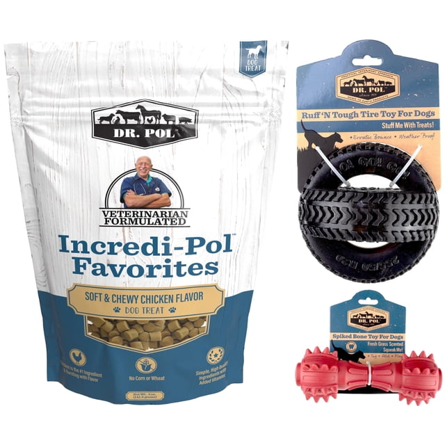 Dr. Pol Dog Treat and Toys Bundle - Walmart.com