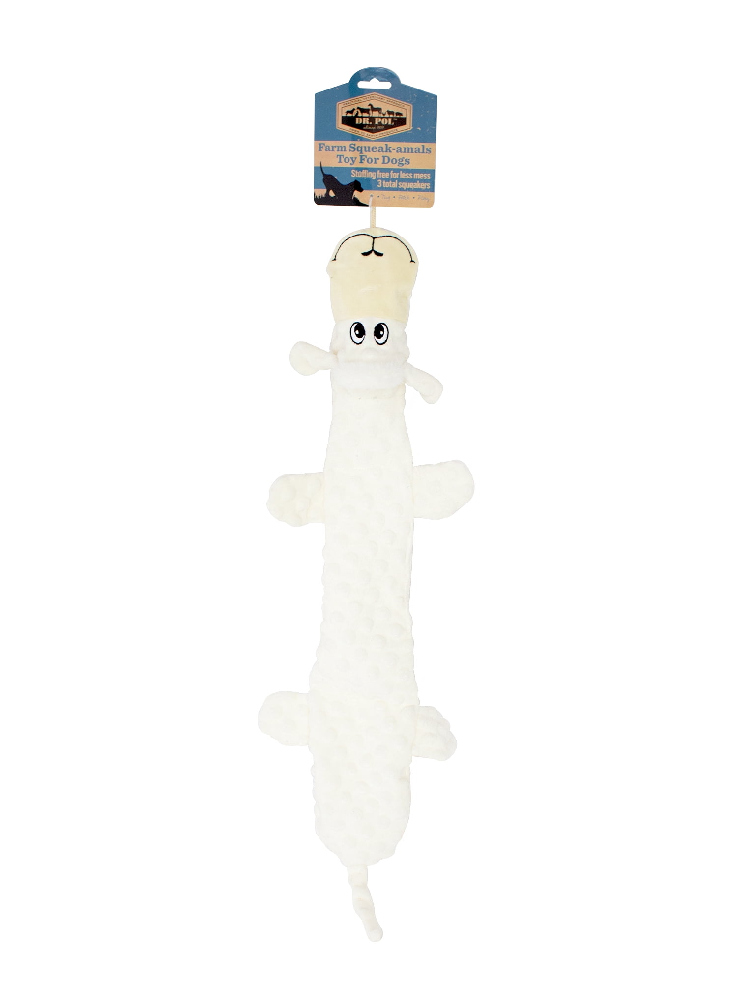Stuffing Free Sheep Squeak-a-Mals - Walmart.com