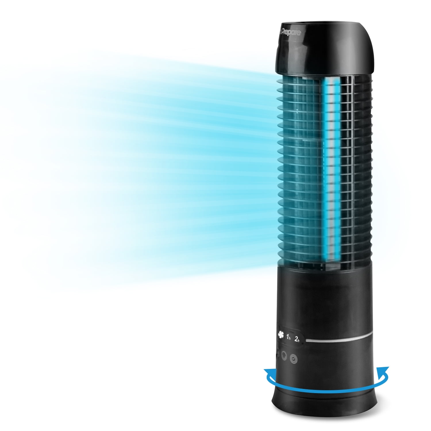 Dr. Prepare 16" Oscillating Tower Fan, Portable Desk Fan with Touch ...