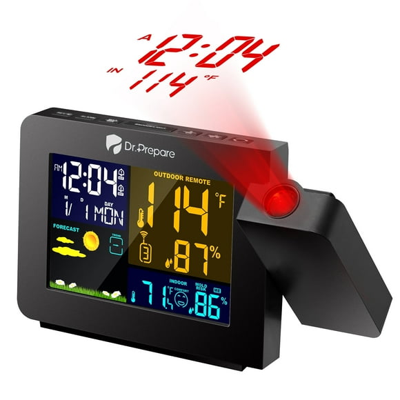 Digital Weather Clocks