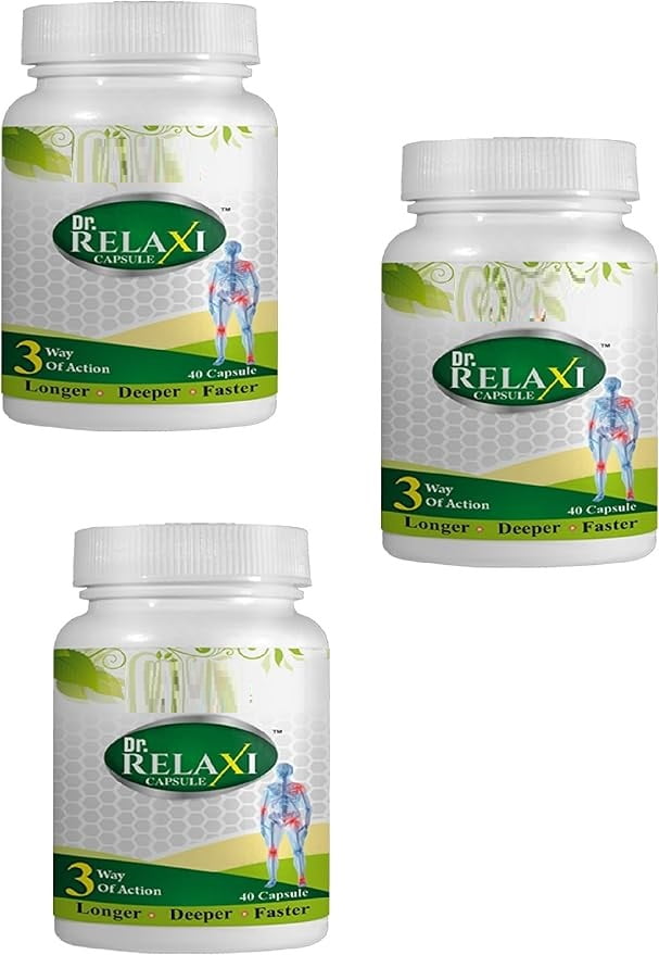 Dr RELAXI Aush dhalaya for Joints & Shoulder P.a.i.n., 30 C.t (Pack of ...