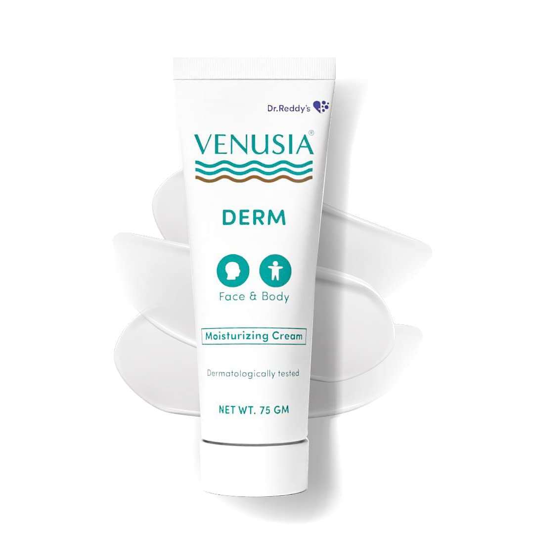 Dr. Reddy's Venusia DERM Moisturizing Lotion For Face and Body, Repairs ...