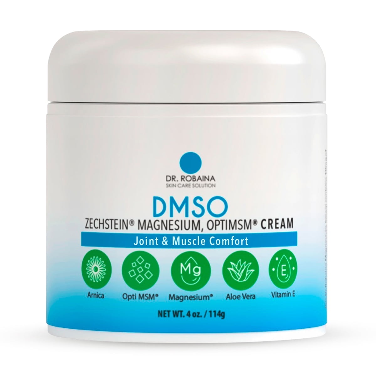 Dr. Robaina DMSO Cream - 99.9% Pure Pharmaceutical Grade | Skin Relief ...